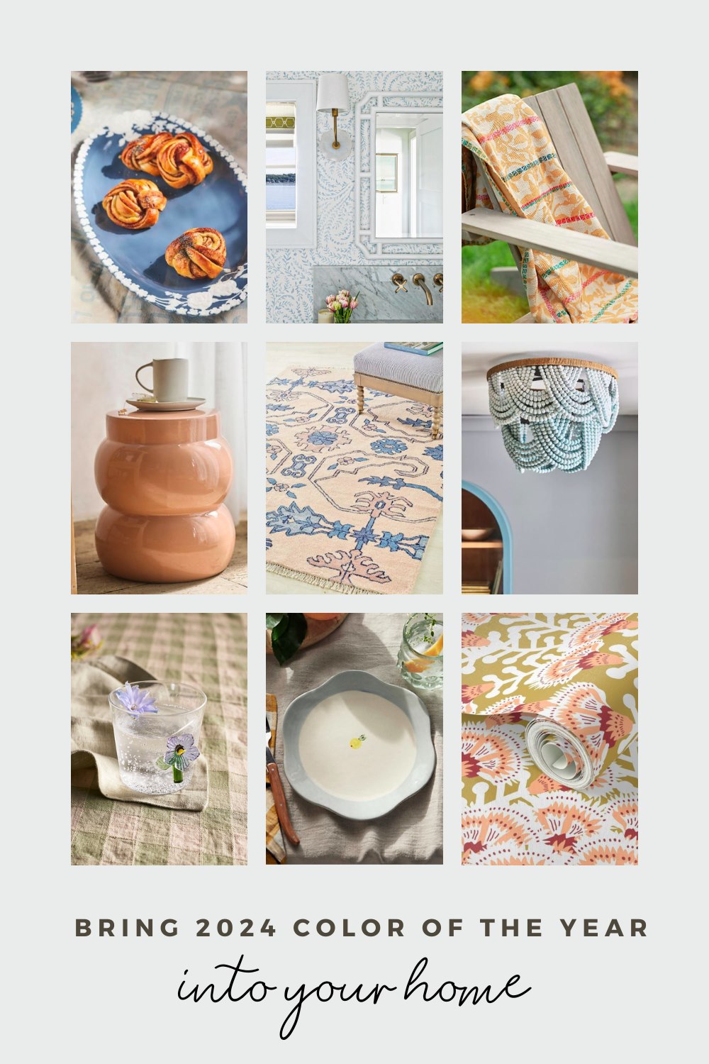 5 Ways To Bring The 2024 Color Of The Year Into Your Home